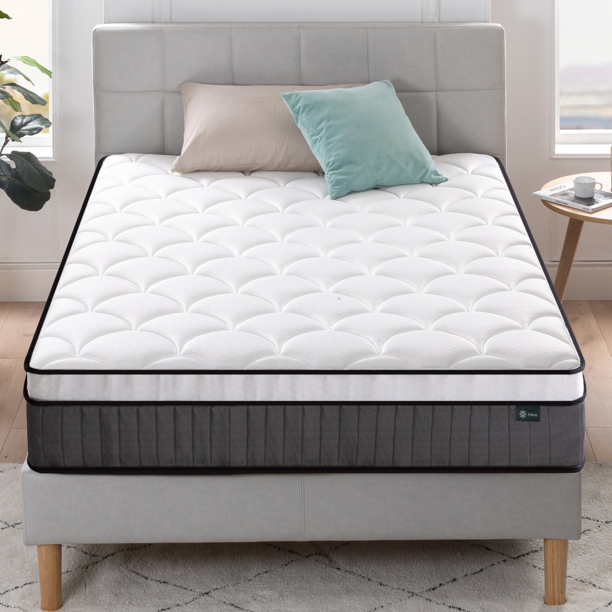 30cm Therapeutic FusionTech Euro Top iCoil® Spring Mattress | Zinus ...