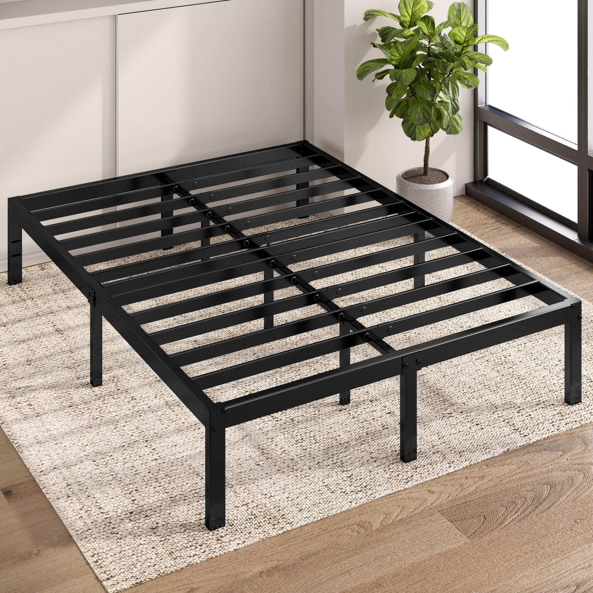 Elias Metal Platform Bed Frame – Zinus Malaysia